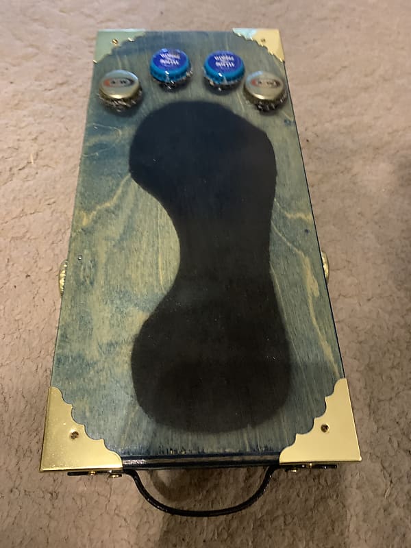 Bare foot beat box Beat box big foot 2017 Blue Green | Reverb