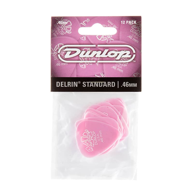 Dunlop Player's Pack | Delrin 500 Pick .46mm | 12-Pack | Reverb