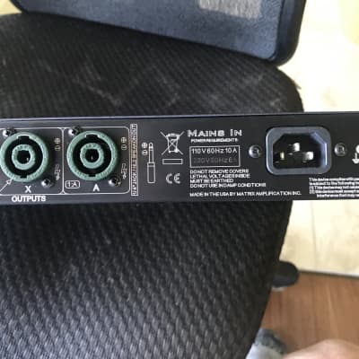 Matrix GT1000FX 1U Power Amplifier (1 rack space) | Reverb