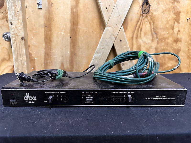 dbx 120 Dynamic Subharmonic Synthesizer for Parts/Repair Only | Reverb