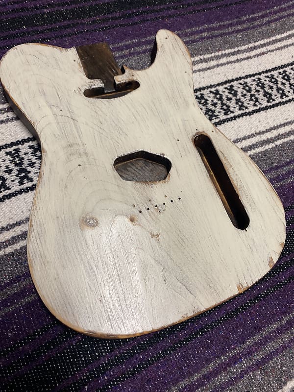 Barncaster Telecaster Pine body | Reverb