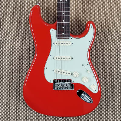 Blair Instruments Strat, Red Elm, Figured Maple Neck, | Reverb