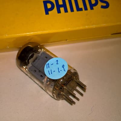 Philips Miniwatt ECC82 - 12AU7 1964 Glass Audio Tube Vintage | Reverb