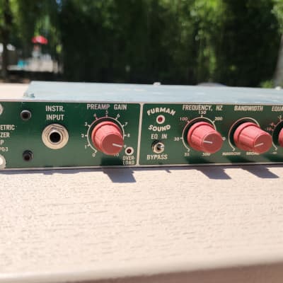 Furman PQ-3 Parametric Equalizer Preamp Reissue DimeBag | Reverb