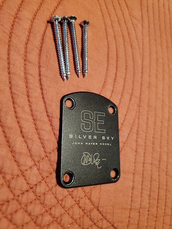 PRS Silver Sky SE Neck Plate 2022 Black | Reverb