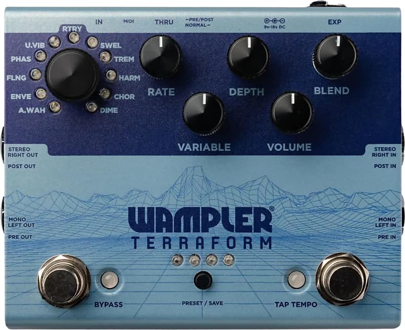Wampler Terraform Multi-Modulation Effects Pedal | Reverb