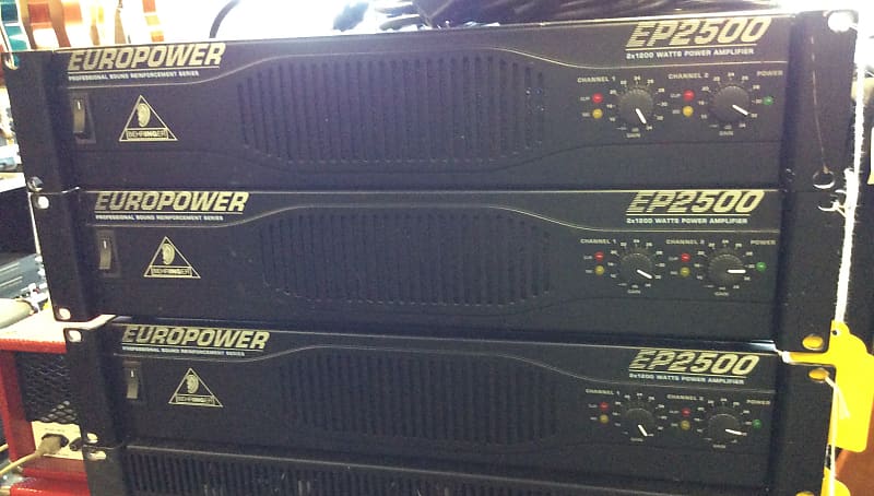 Behringer Europower EP 2500 Power Amp | Reverb