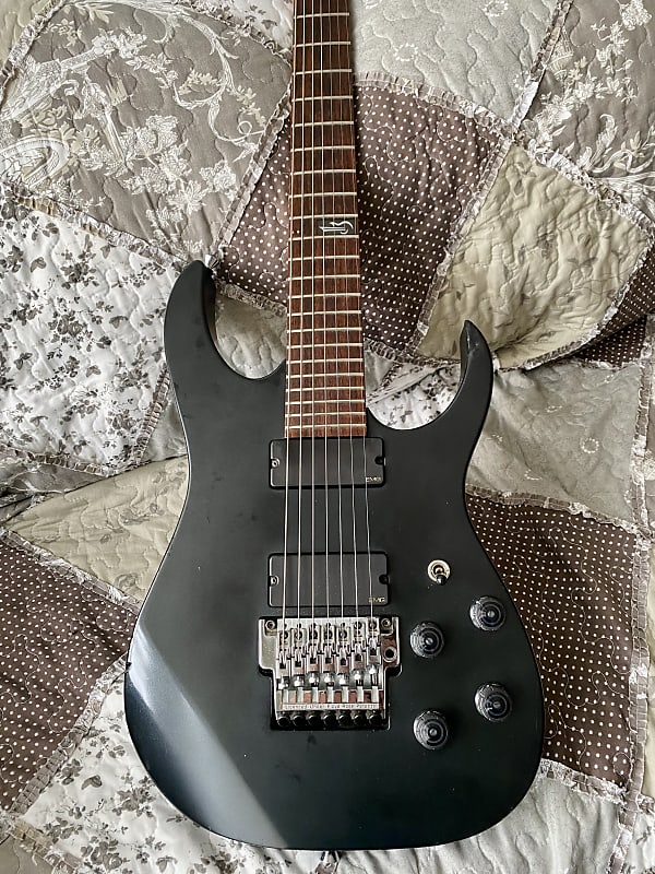 Ibanez RG7CSD1-BKF J Custom 2000 - Black flat | Reverb