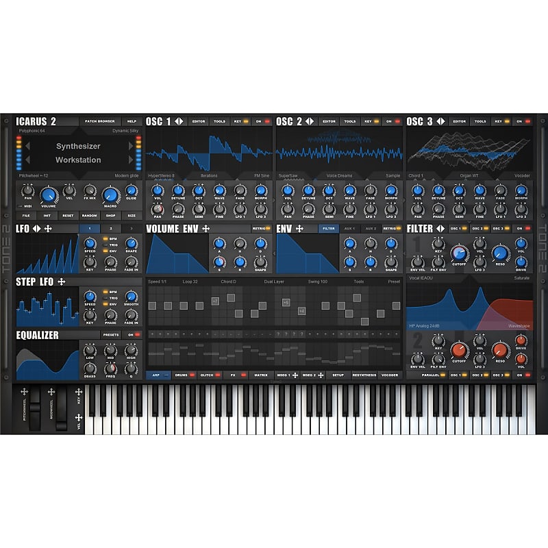Tone2 Icarus 2 Virtual Synthesizer Workstation | Reverb