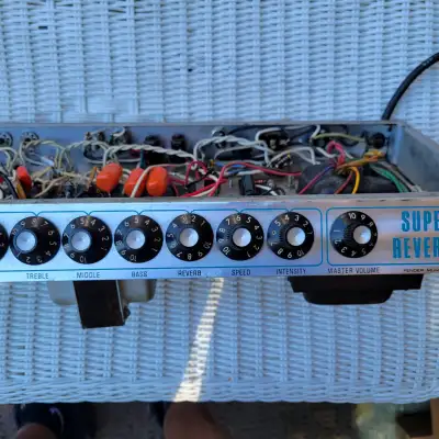 1976 Fender Super Reverb Amp Chassis Works Great Ready For A | Reverb