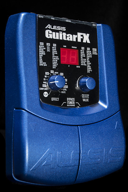 Alesis Guitarfx Multi-Effects Guitar Processor Pedal | Reverb