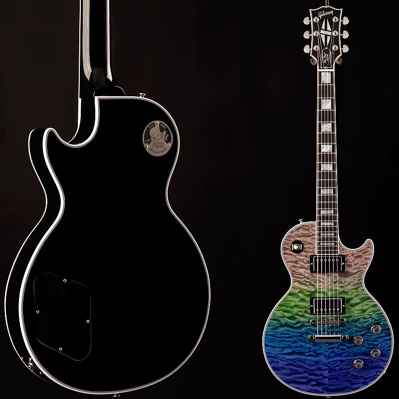 Gibson Custom Shop Les Paul Custom M2M 5A Quilt Multi-Color | Reverb