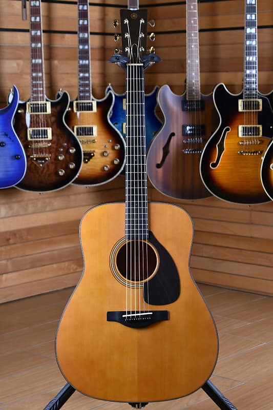 Yamaha FG5 Natural Red Label Series | Reverb
