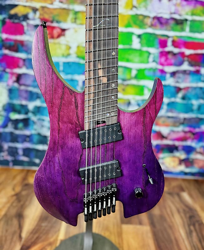 Legator G7FP Ghost Performance 7-String Multi-Scale - Iris | Reverb