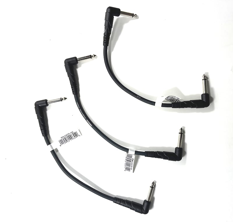 D'Addario - Planet Waves Patch Cable 3 Cables 6 inches 1/4 | Reverb