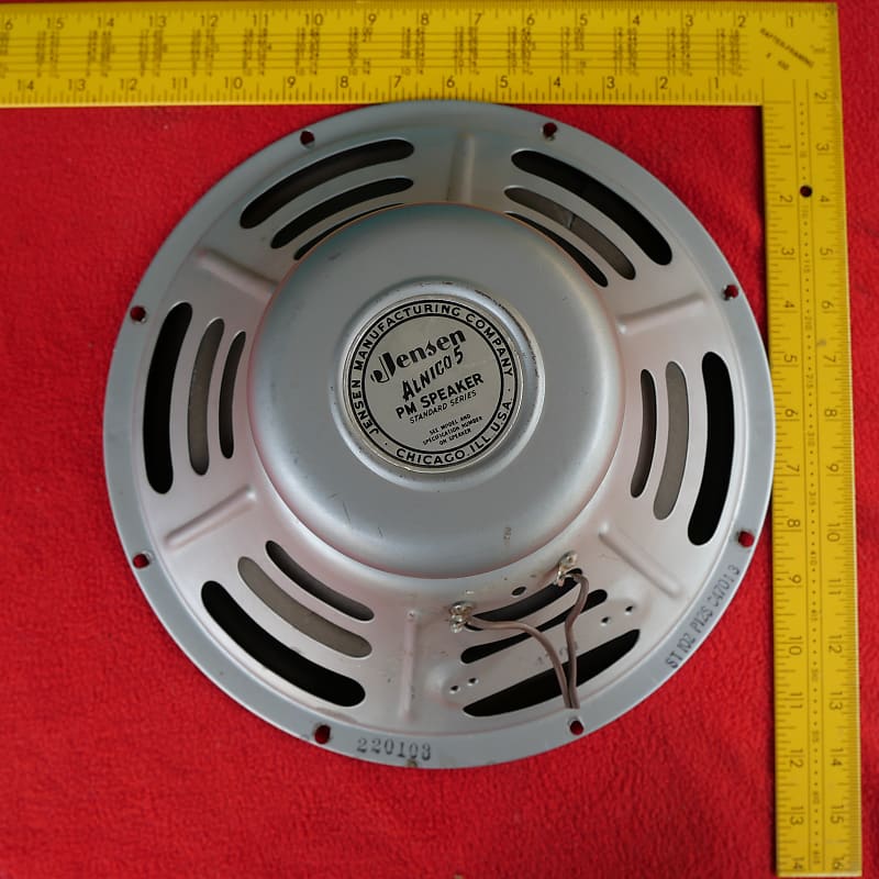 1951 Jensen P12S project needs recone | Reverb