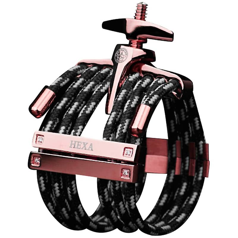 Silverstein Works Hexa Rose Gold Ligature Medium Tenor | Reverb