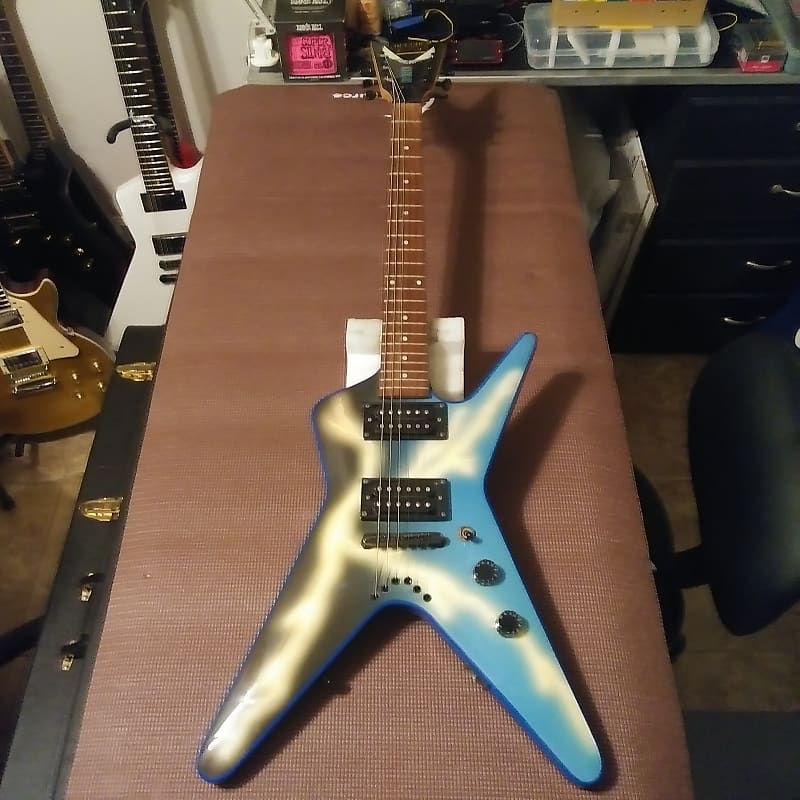 Dean Baby Dime Dean From Hell Blue/lightning | Reverb
