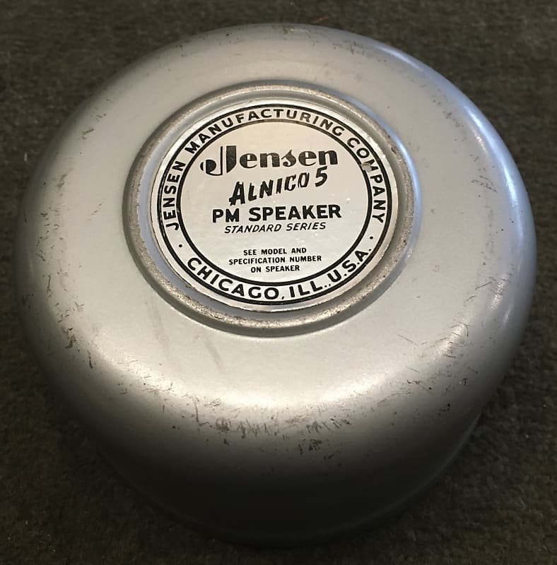 Jensen Bell Cover Early 50's Silver | Reverb