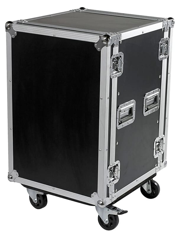 16 Unit Heavy Duty Rolling Rack Case | Reverb