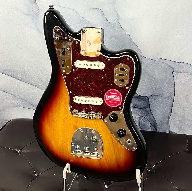 Squier Classic Vibe 70s Loaded Jaguar Body Sunburst | Reverb