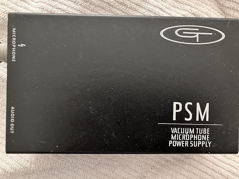GT Electronics PSM Vacuum Tube Microphone Power Supply 90s | Reverb