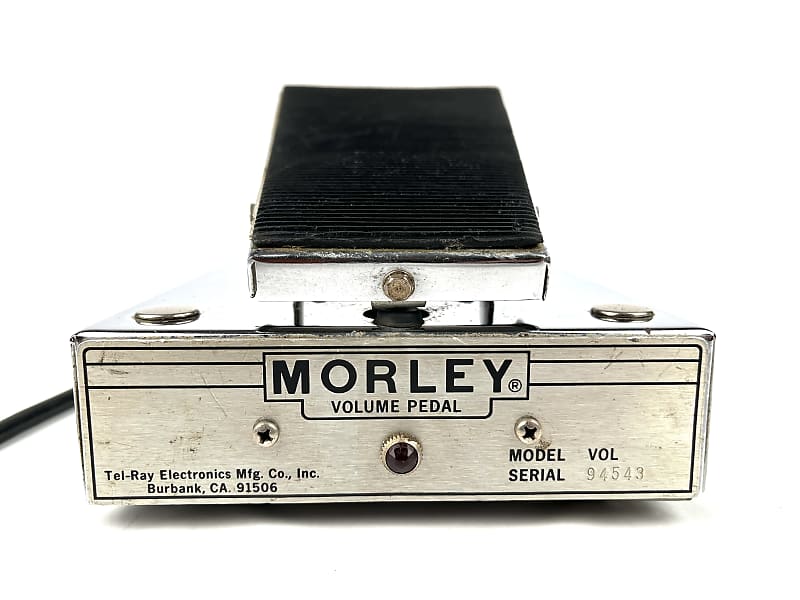 Morley Volume 1970s - Chrome | Reverb