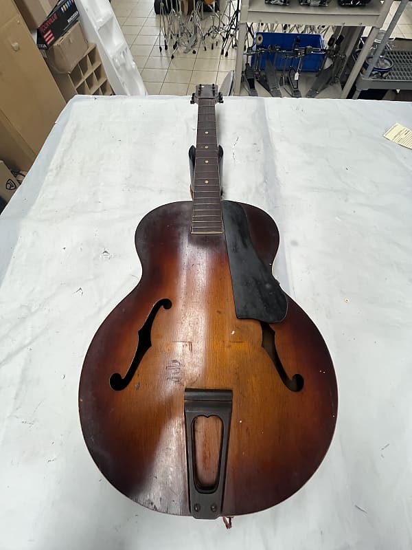 Vintage Playtime Archtop, Hollow Body Acoustic | Reverb