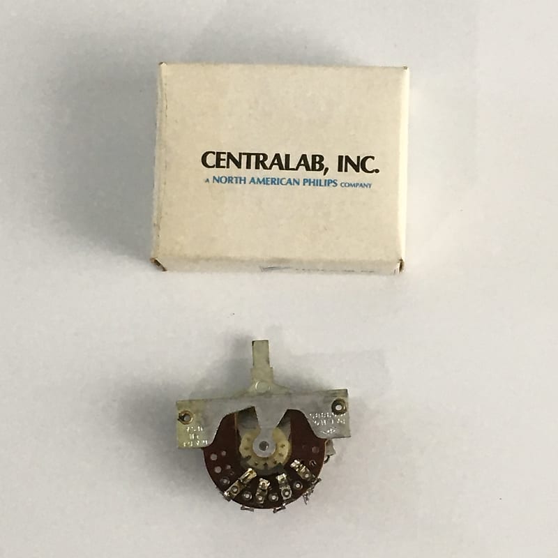 Vintage NOS Centrlab #1454 CRL USA 3 Way Switch Fender Tele | Reverb