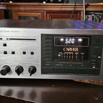 Carver receiver Mxr130 - Silver | Reverb