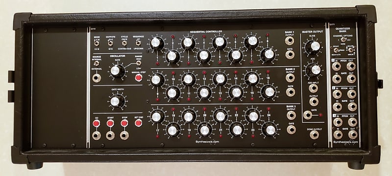 Dotcom Q119 + Q171 Sequencer 5U Black | Reverb UK