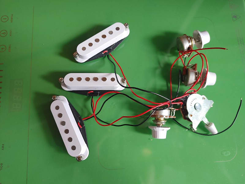 PRS Silver Sky Pickup Set SE 635JM S Complete Wiring Harness | Reverb