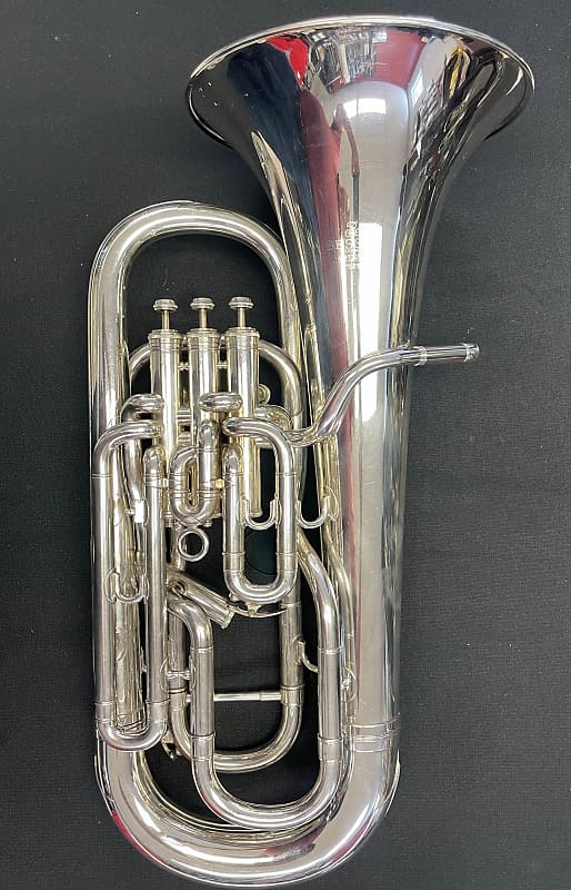 Besson 966 Sovereign Compensating Euphonium - Silver Plated | Reverb