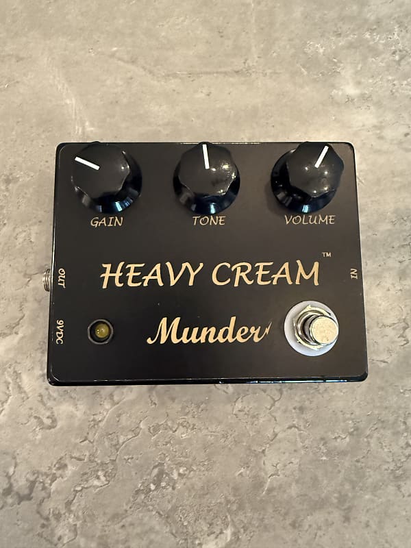 RARE - Munder Heavy Cream OD Pedal | Reverb