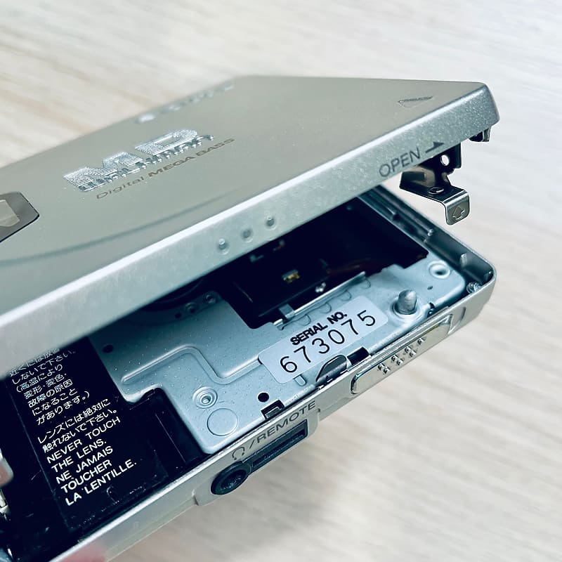 Sony MZ-E55 Walkman MiniDisc Player, Excellent to NM Silver ! | Reverb