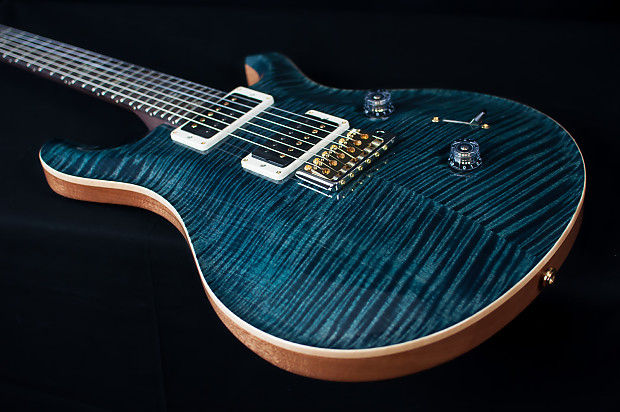 PRS Custom 24 Artist Package 2016 Slate Blue | Reverb