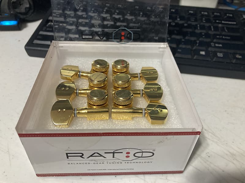 Graph Tech RATIO 3+3 Electric Locking Machine Heads/Tuners - | Reverb