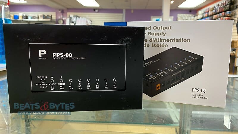 Profile PPS-08 Isolated 8 Port Power Supply | Reverb