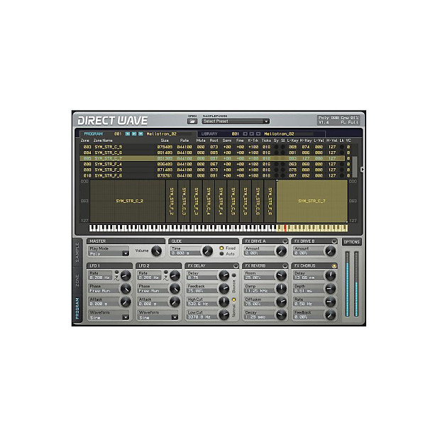 Image-Line DirectWave VSTi Sampler Software Plugin | Reverb