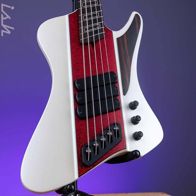 2022 Dingwall D-Roc Custom NAMM Ducati White | Reverb