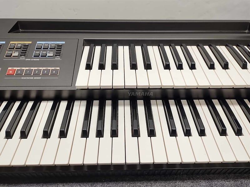 Yamaha ME-50 Electone Symphonic Keyboard-Organ 1986 - Black | Reverb
