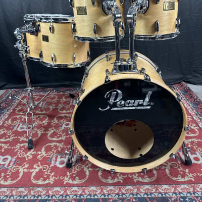 Pearl Masters Custom Maple Extra Maple 1990's - Natural | Reverb