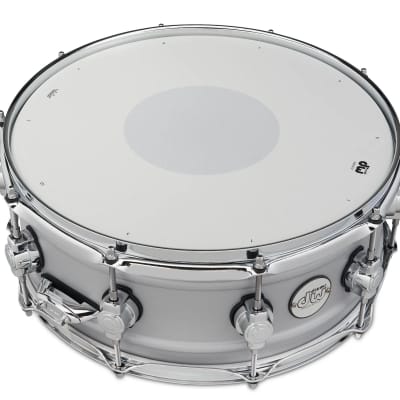 DW Design Series Matte Aluminum 5.5x14" Snare Drum | Reverb