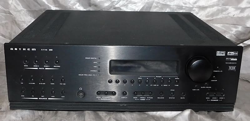 Anthem AVM 20 balanced home theater preamplifier processor | Reverb