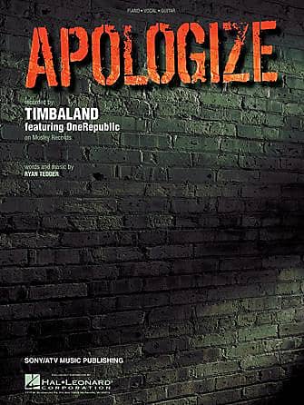 Apologize (Timbaland feat. OneRepublic) Piano Vocal | Reverb