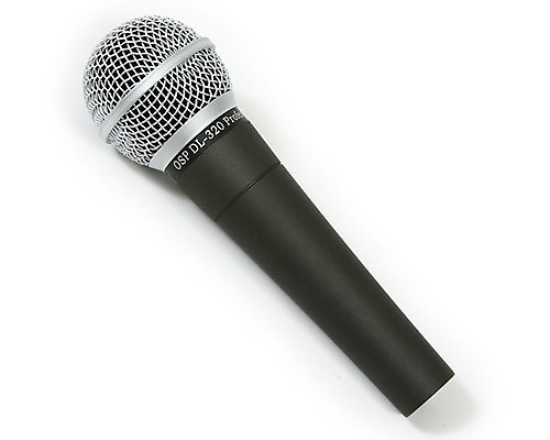OSP DL-320 Dynamic Vocal Microphone Mic with Cable | Reverb