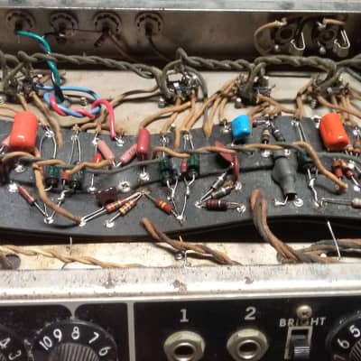 Fender Twin Reverb chassis 1966/65 Blackface chassis | Reverb