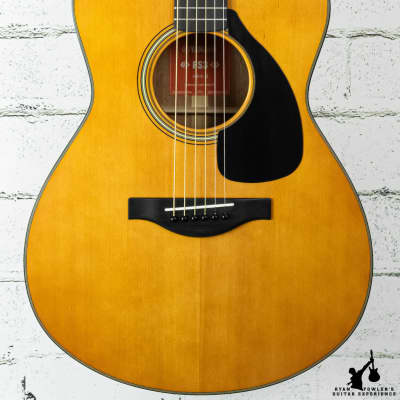 Yamaha Red Label FG3 Dreadnought Acoustic - Natural | Reverb