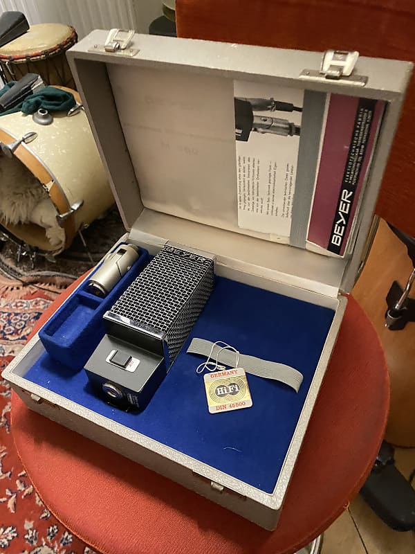 Beyerdynamic M360 vintage ribbon microphone | Reverb