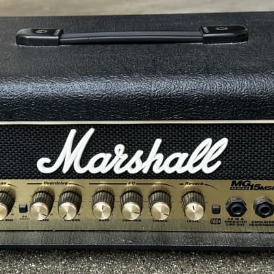 Marshall MG15CFXMS 2-Channel 15-Watt Solid State Guitar Mini | Reverb